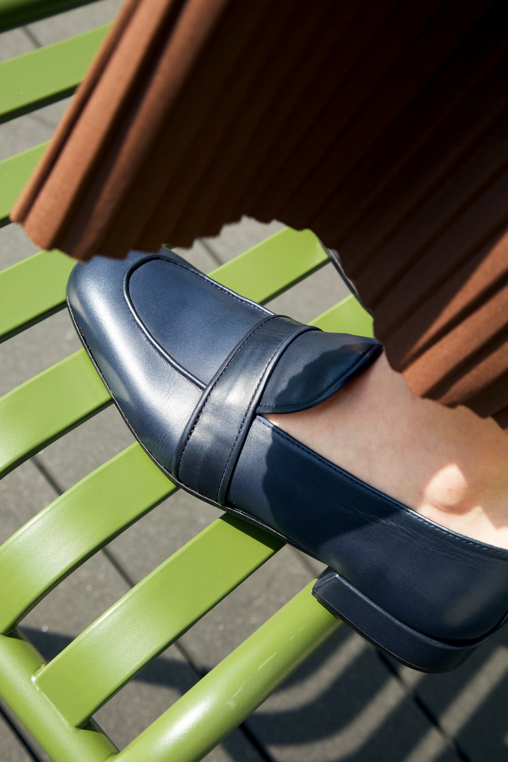 Jordan Loafer In Blue Leather